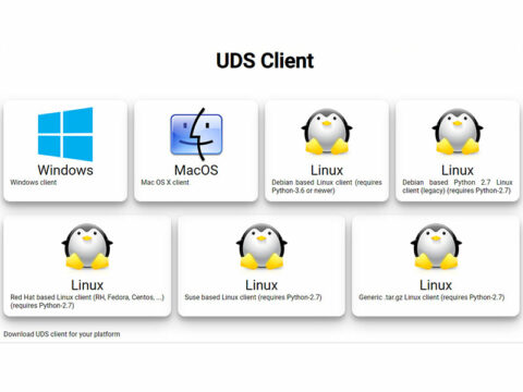 UDS Enterprise 3.0: Novedades en el Cliente UDS y Actores UDS