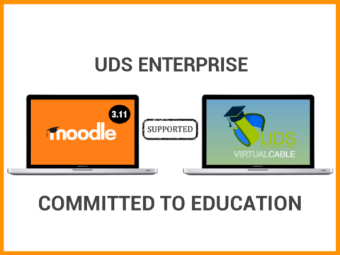 UDS Enterprise VDI supports the latest version of Moodle